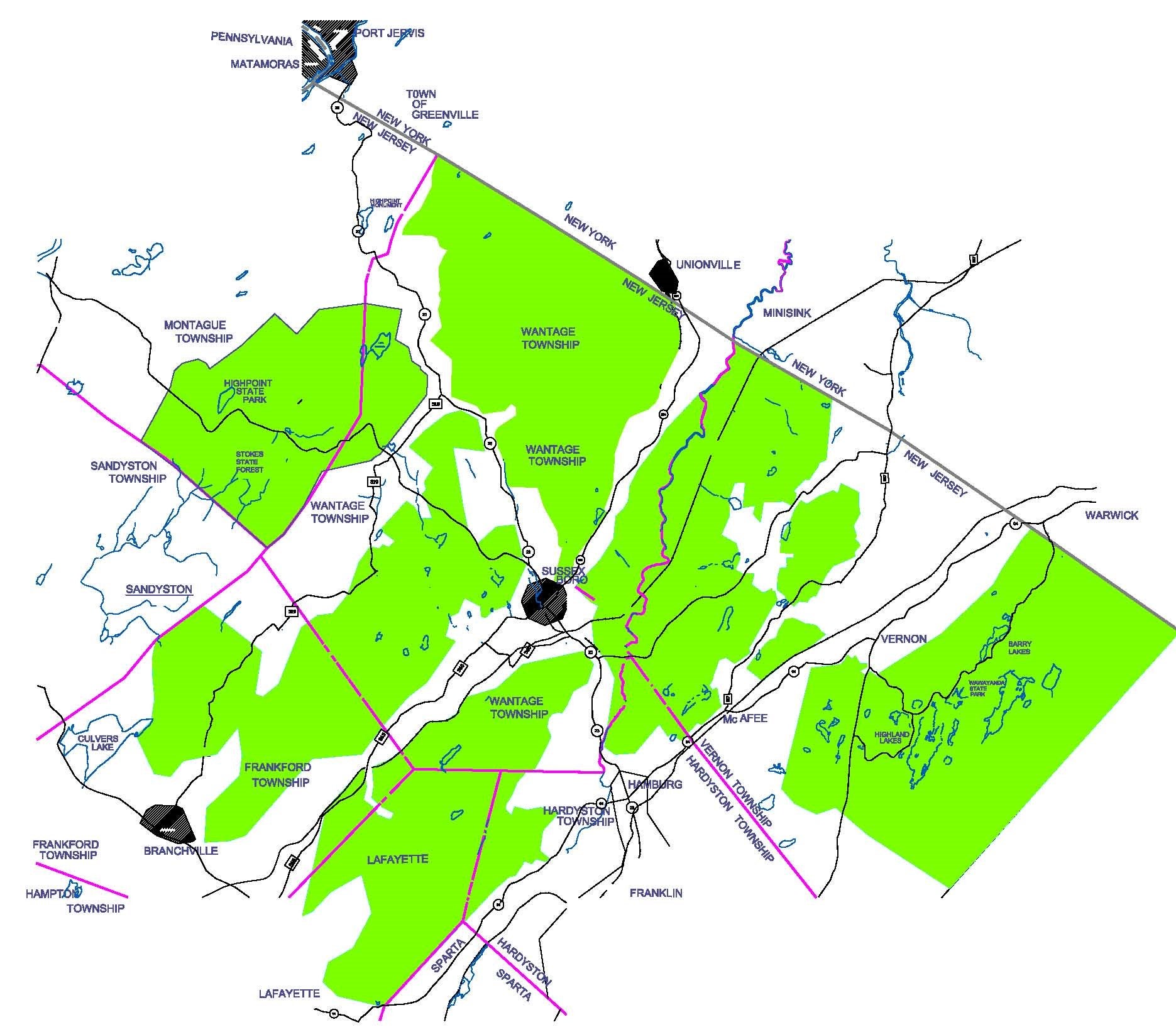 Sussex Rural Electric Outage Map - Printable Maps Online
